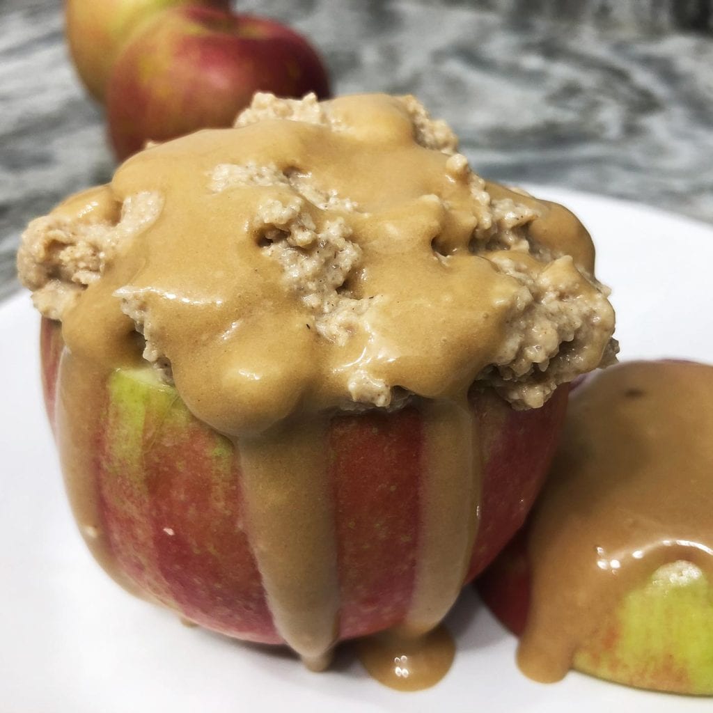 Caramel Apple Cookie Butter Bowl