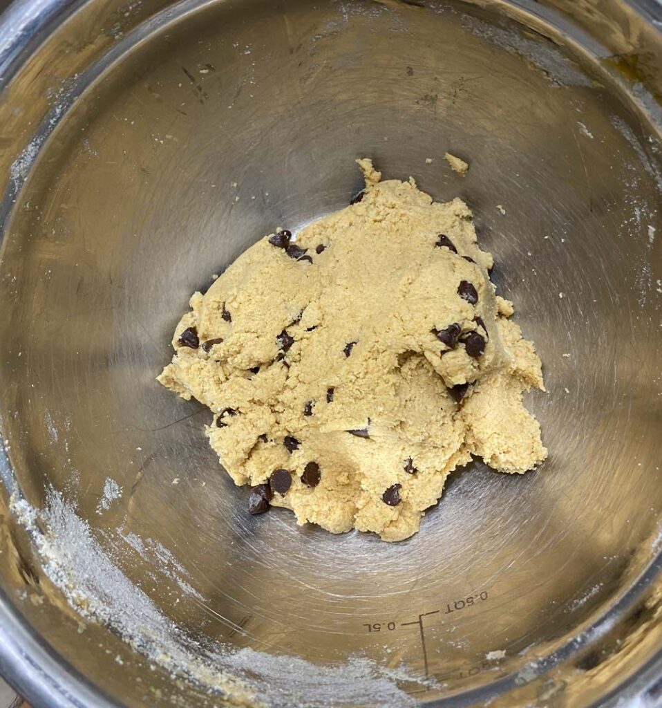 The BEST Homemade Chocolate Chip Protein Cookies