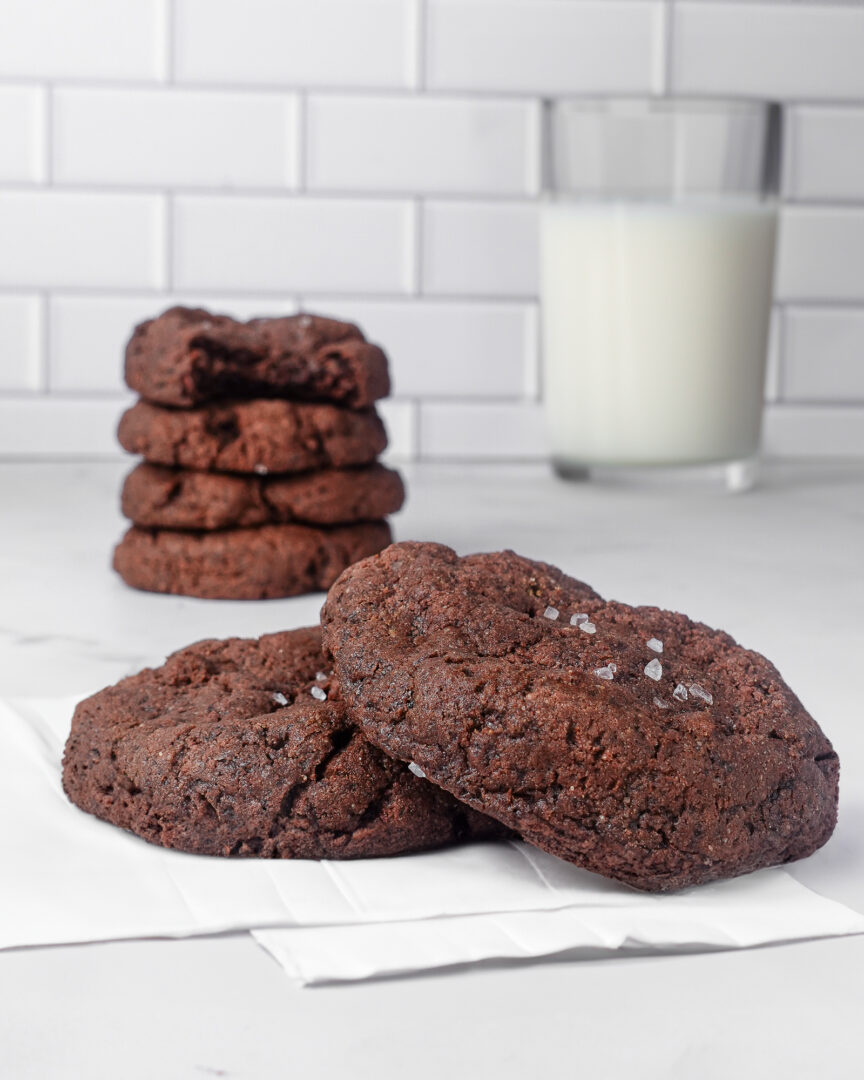 Fudgy Chocolate Protein Cookies