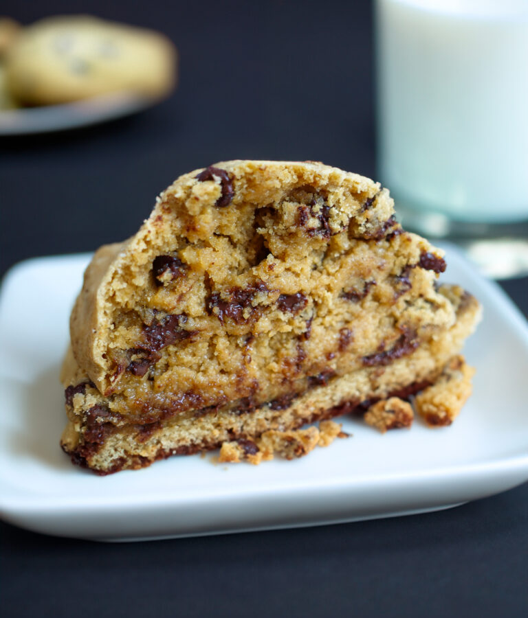 The BEST Homemade Chocolate Chip Protein Cookies