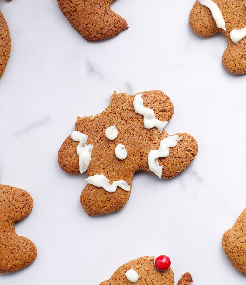 High-Protein Gingerbread Cookies (Gluten-Free)