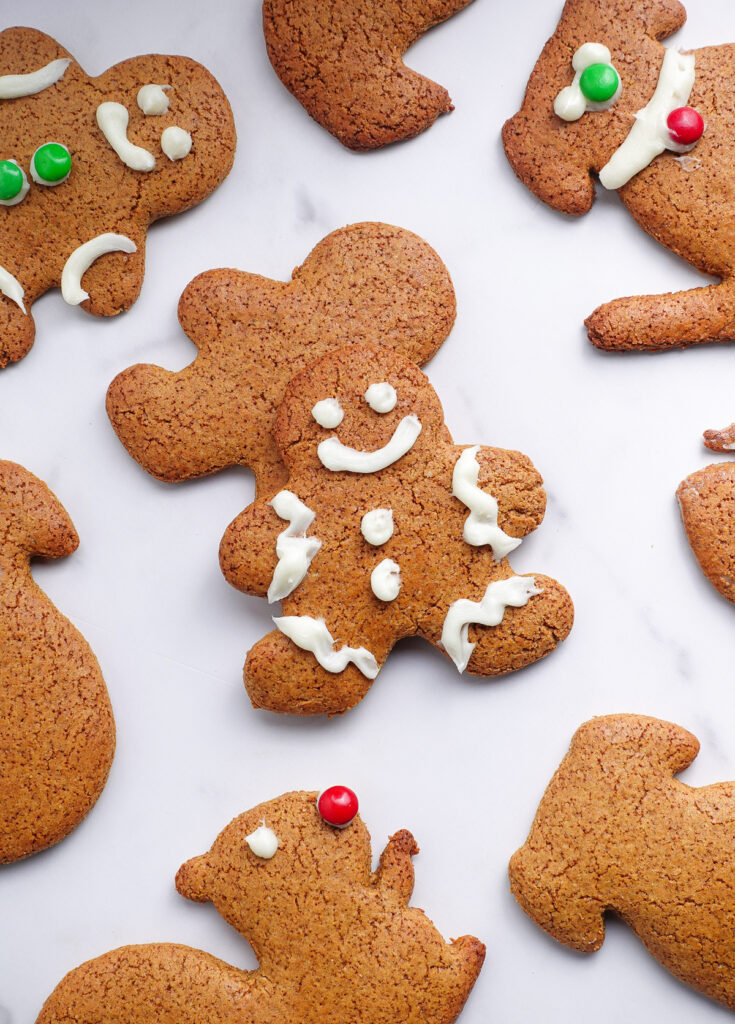 High-Protein Gingerbread Cookies (Gluten-Free)