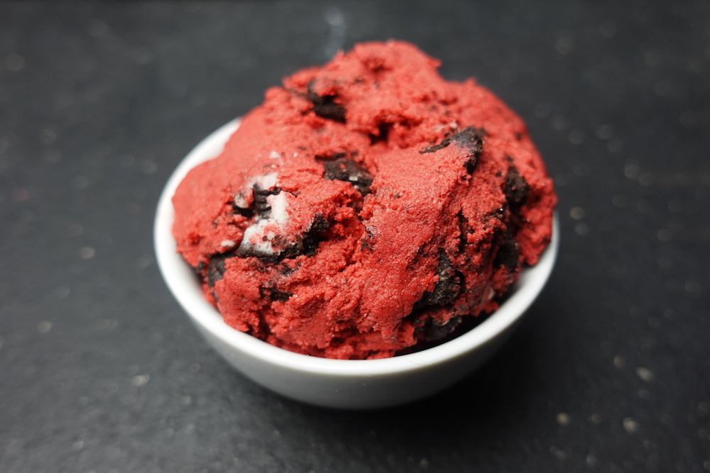 High-Protein Edible Red Velvet Cookie Dough (Gluten-Free)