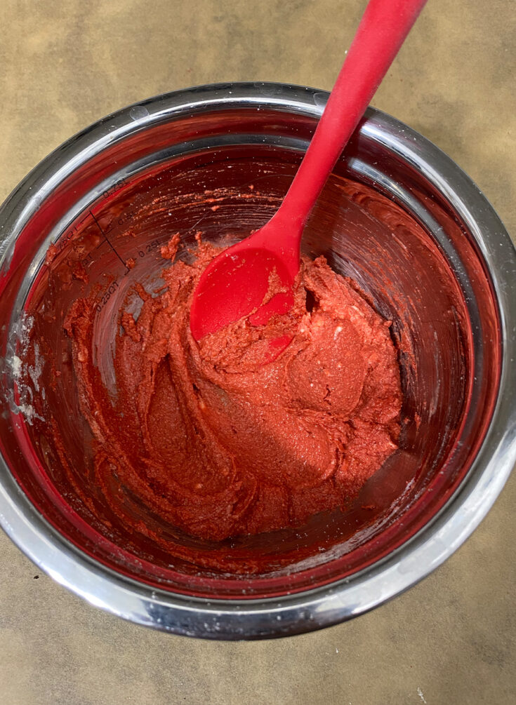 High-Protein Edible Red Velvet Cookie Dough (Gluten-Free)