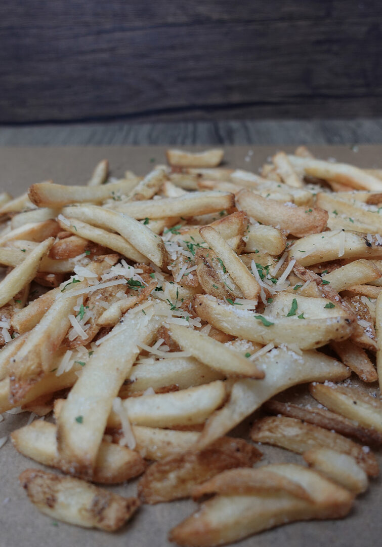 The Easiest Parmesan Truffle Fries (Air Fryer Or Oven)