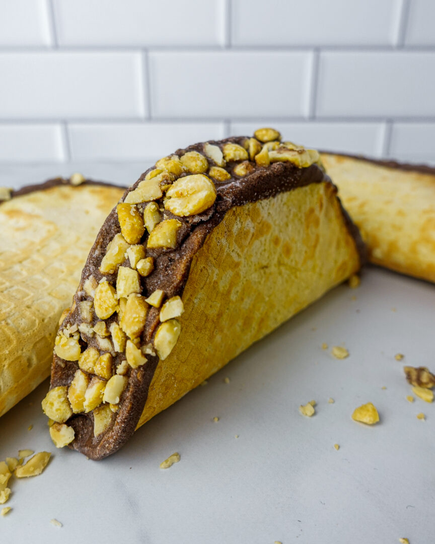 Healthy High-Protein Choco Taco Recipe