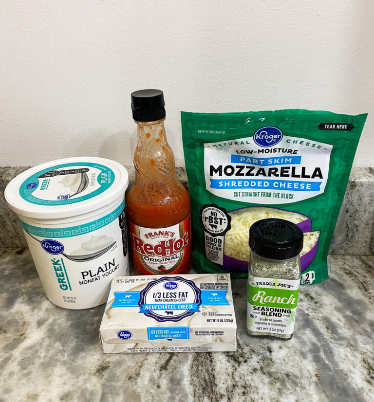 Buffalo Chicken Pasta Bake For Meal Prep