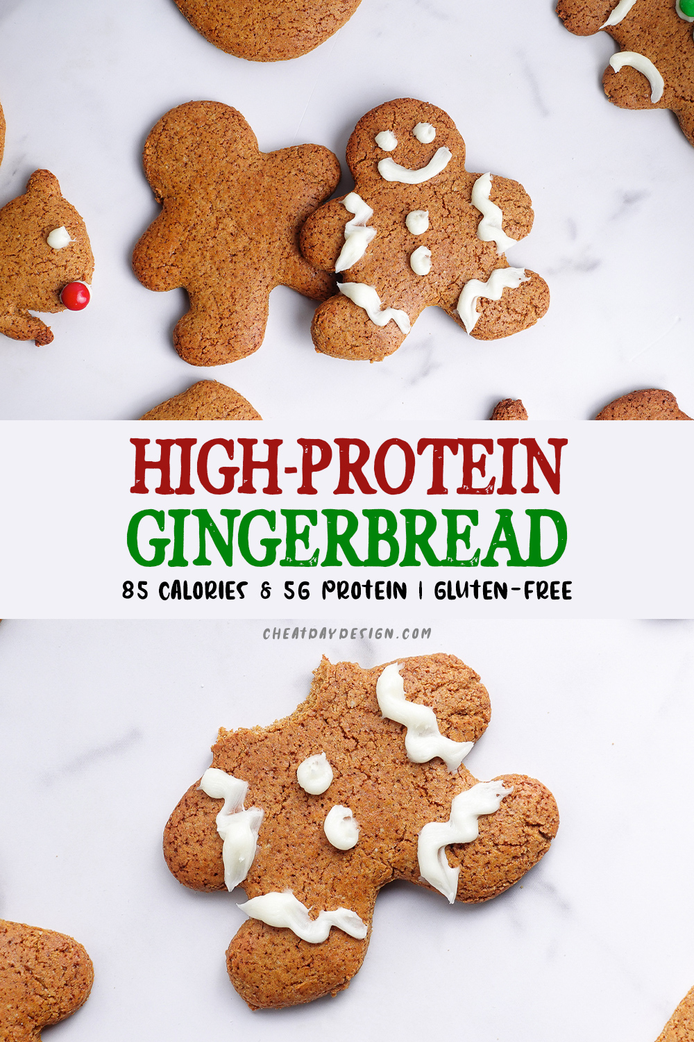 High-Protein Gingerbread Cookies (Gluten-Free)