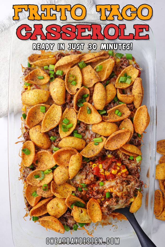 Easy Frito Taco Casserole