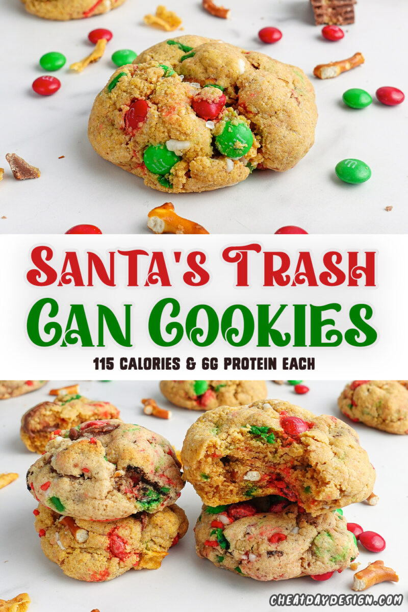 Santa's Trash Can Cookies (Made Healthy)