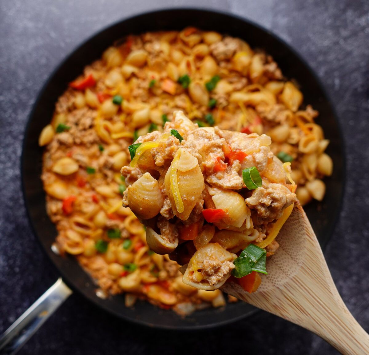 Easy & Delicious Creamy Taco Pasta