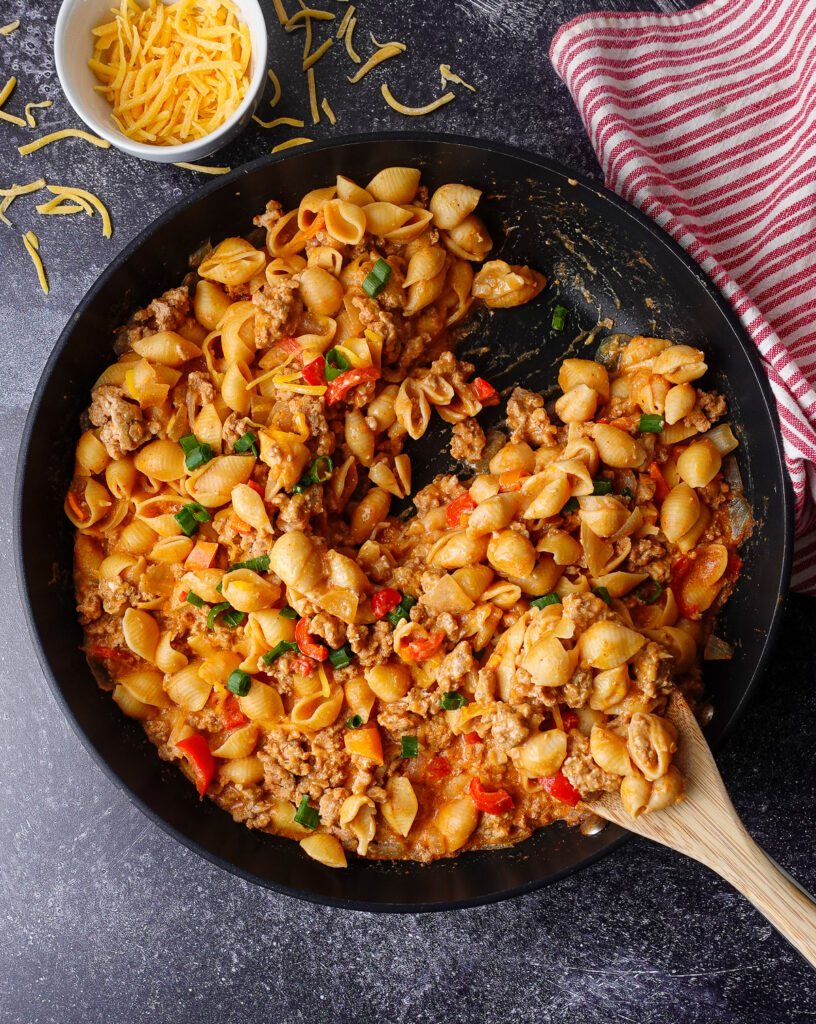 Easy & Delicious Creamy Taco Pasta