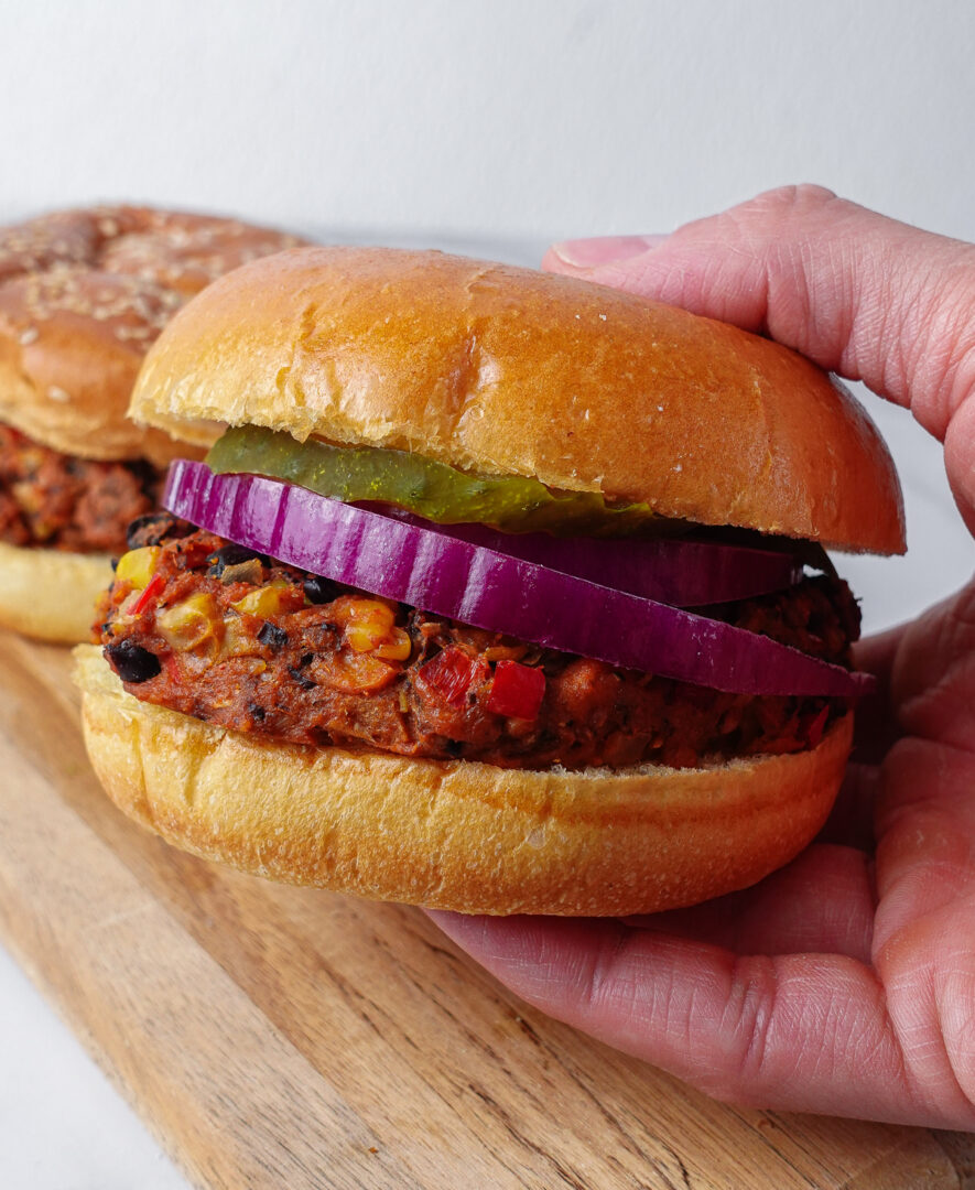 The Best High-Protein Black Bean Veggie Burgers