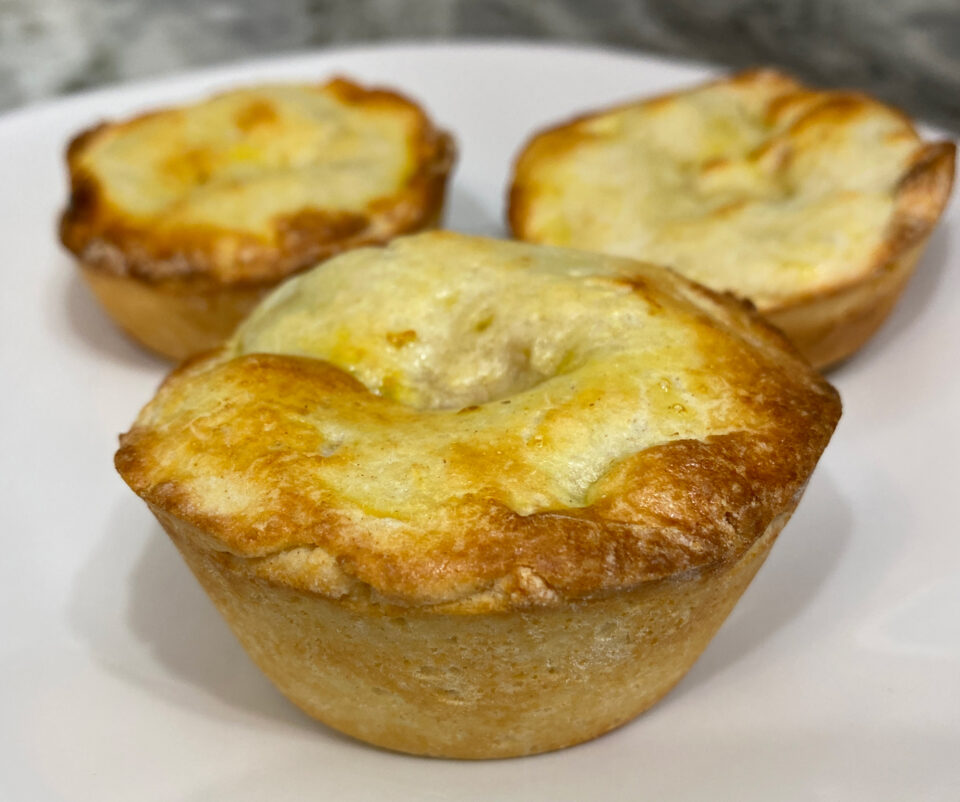Healthy Mini Chicken Pot Pies (In Under 30 Minutes)