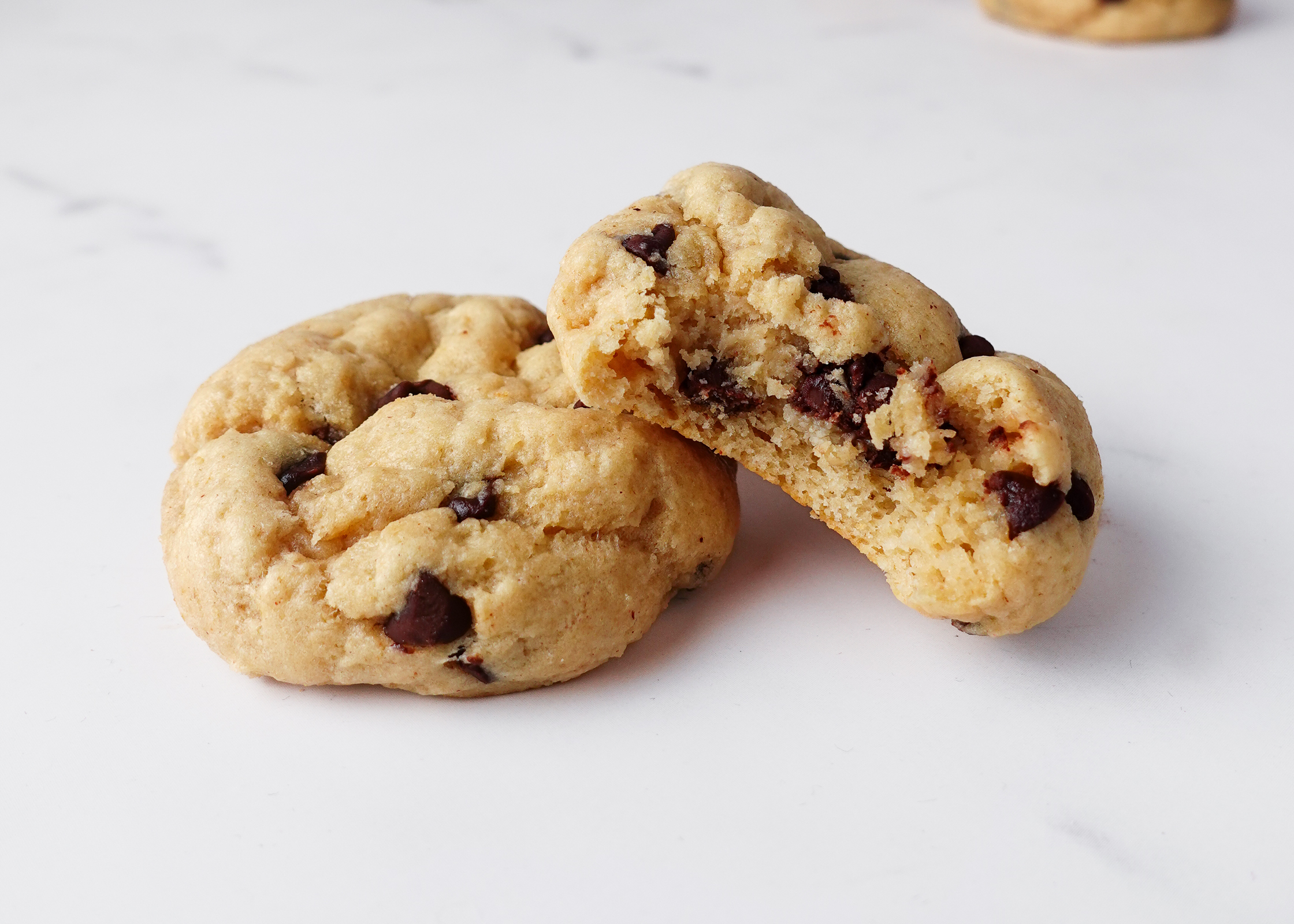 Healthy Pancake Mix Chocolate Chip Cookies (Two Ways)
