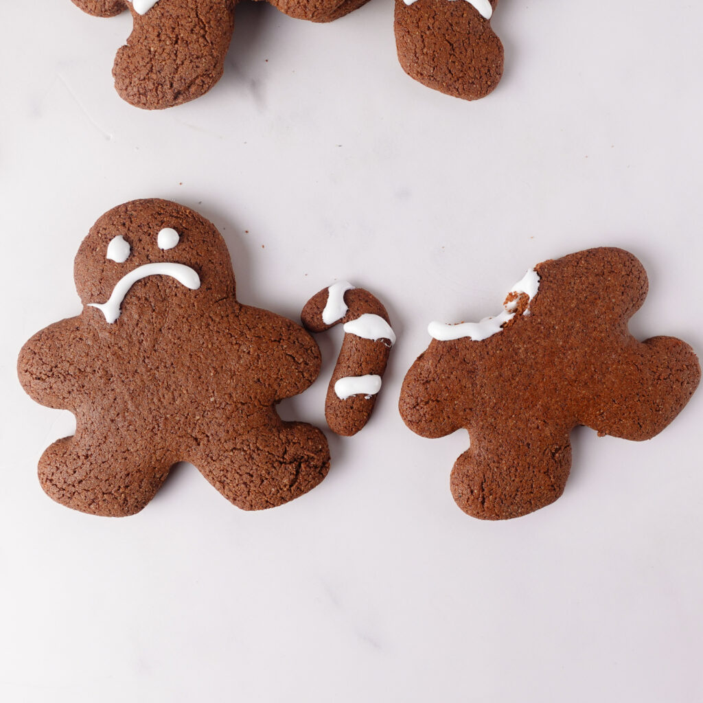 Chocolate Gingerbread Cookies (High-Protein)
