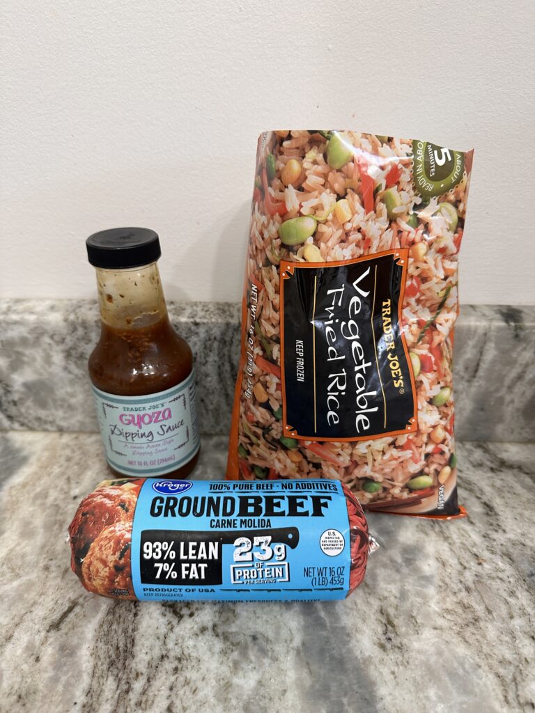 15-Minute Ground Beef Fried Rice