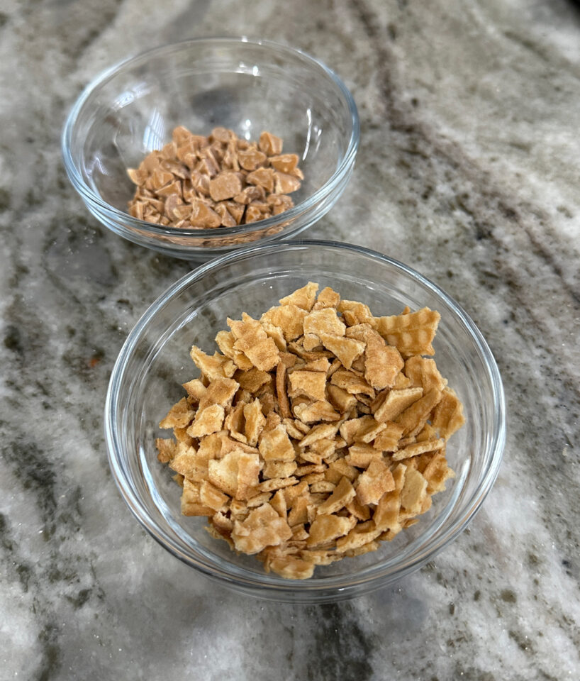 Caramel Waffle Cone Protein Cookies